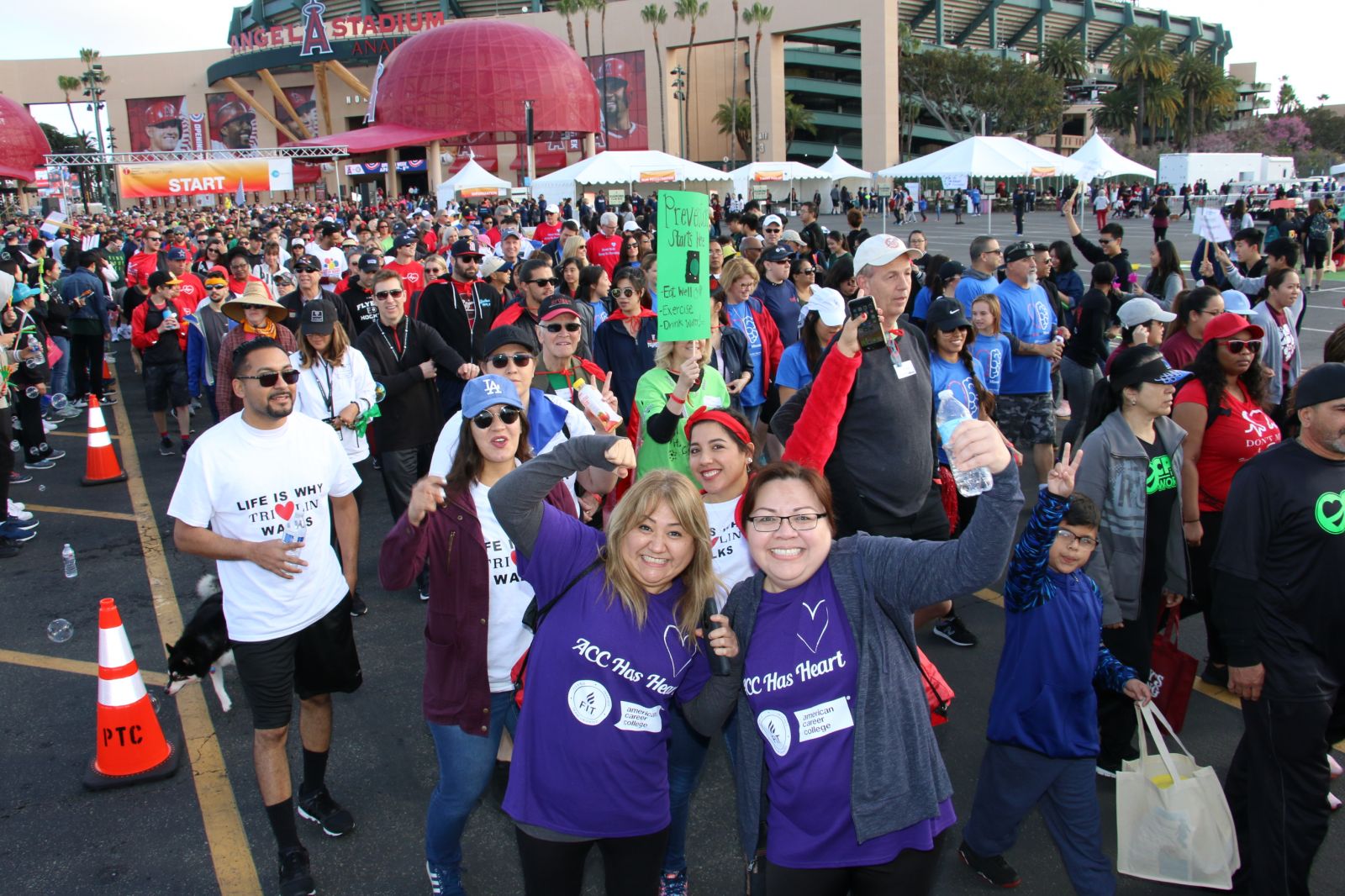 Acc Raises More Than 8 000 For 2018 Orange County Heart And Stroke Walk