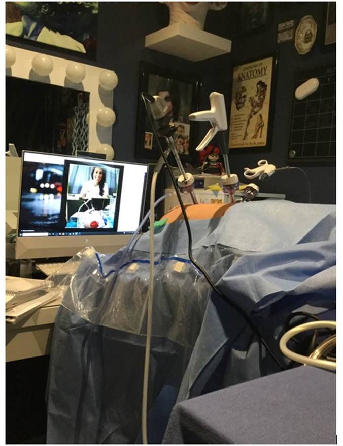 ACC Instructor Converts Spare Room Into Surgical Technology Skills Home Lab