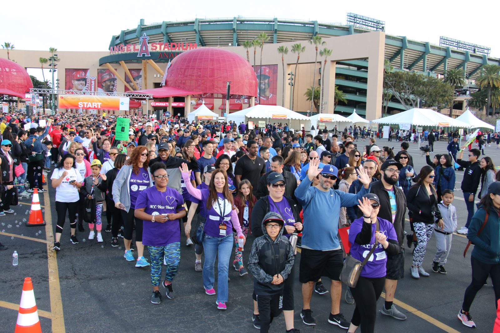 Acc Raises More Than 8 000 For 2018 Orange County Heart And Stroke Walk