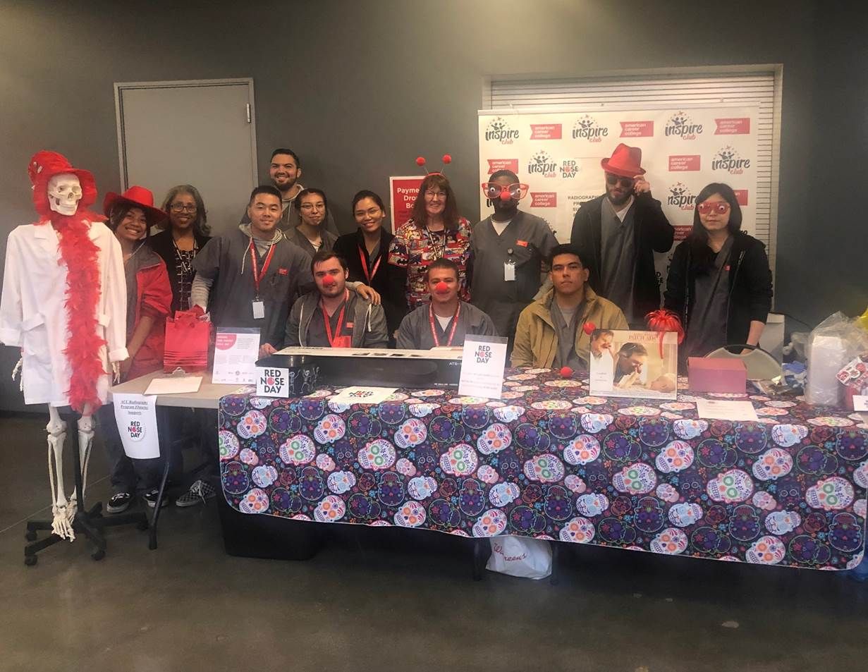 ACC Students Raise More Than $1,000 in Support of National Red Nose Day