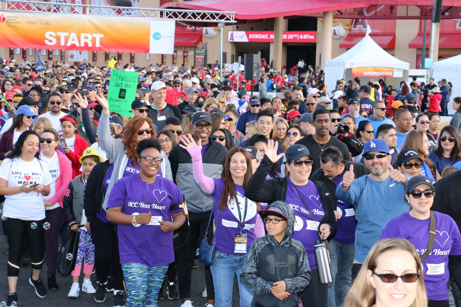 Acc Raises More Than 8 000 For 2018 Orange County Heart And Stroke Walk