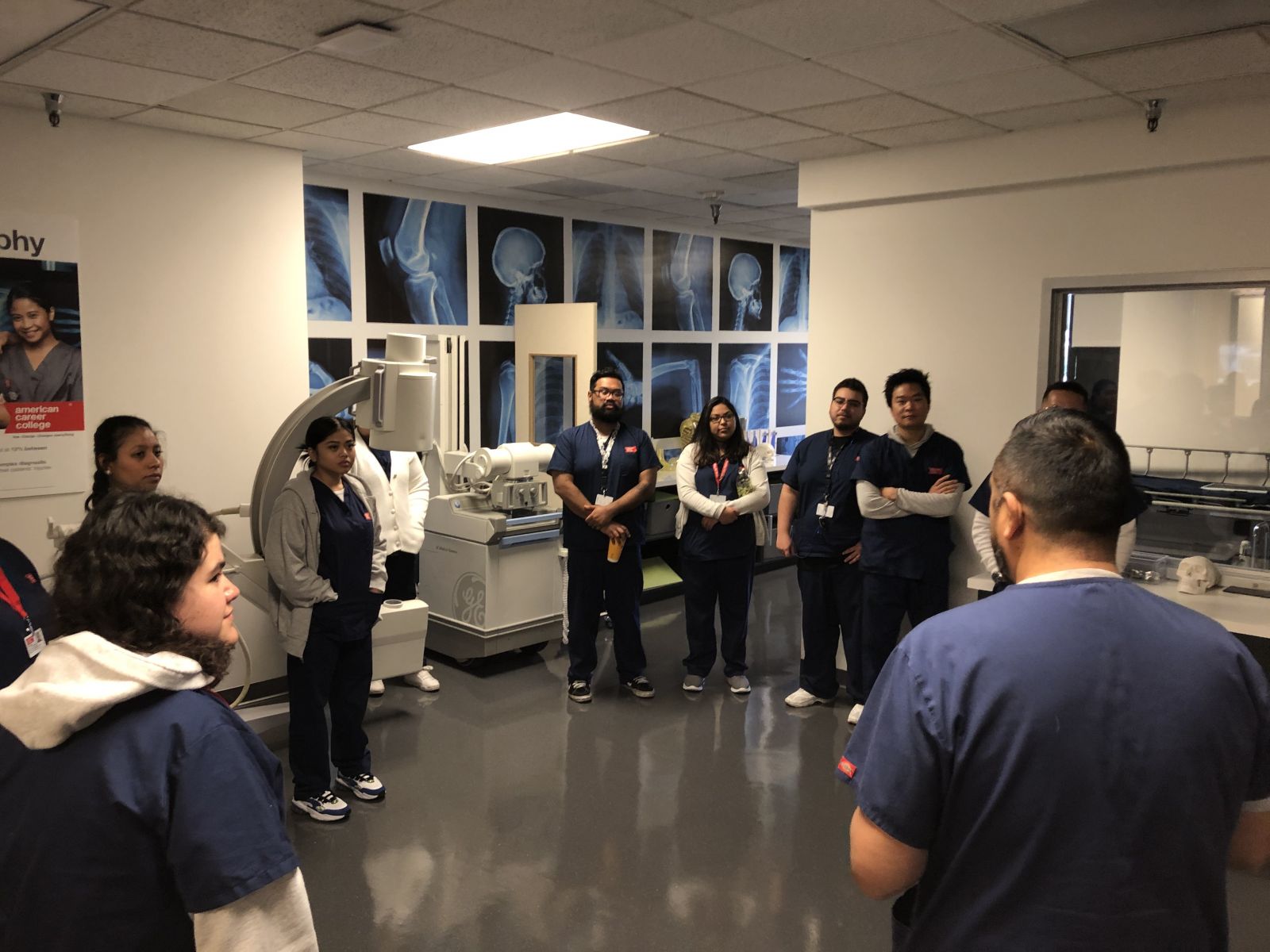 ACC-LA Rad Tech Lab Tour Exposes MBC Cohort To Understanding Hospital Role